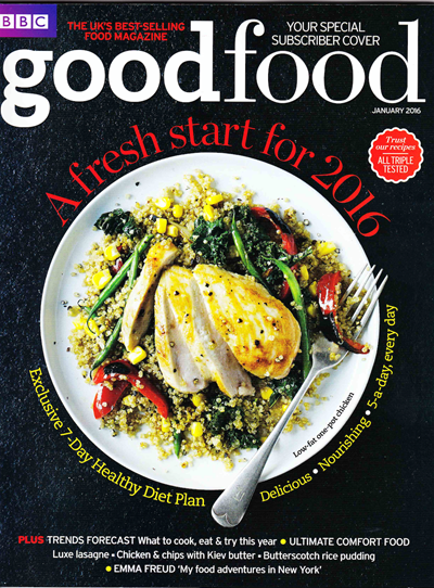 BBC Good Food Magazine, January 2016 | Eat Your Books