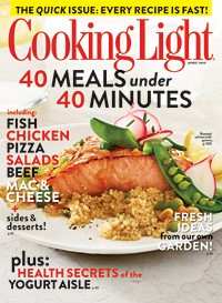 Cooking Light Magazine, April 2013: The Quick Issue | Eat Your Books