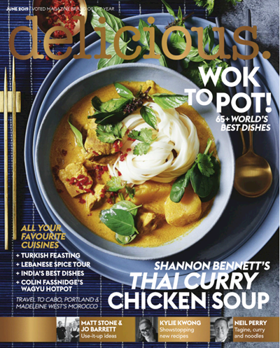 Delicious Magazine (Aus), June 2019 (#193) | Eat Your Books