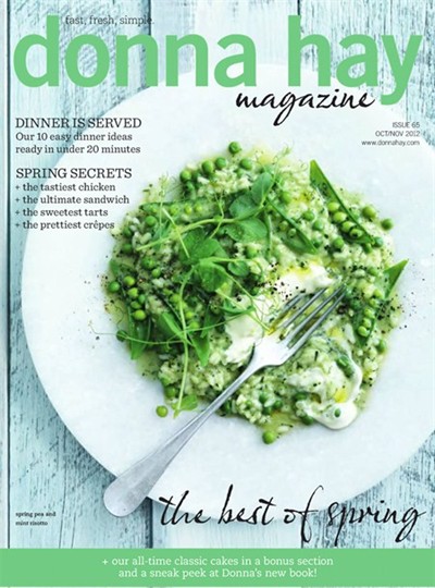 Donna Hay Magazine, Oct/Nov 2012 (#65) | Eat Your Books