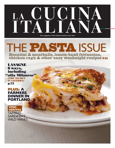 La Cucina Italiana Magazine, Sep/Oct 2013: The Pasta Issue | Eat Your Books