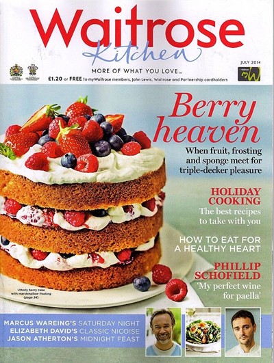 Waitrose Kitchen Magazine, July 2014 | Eat Your Books