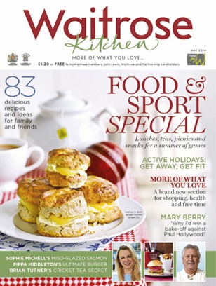 Waitrose Kitchen Magazine, May 2014: Food & Sport Special | Eat Your Books